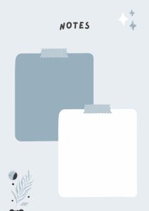 40 Free Printable Note Pages - Printaboles