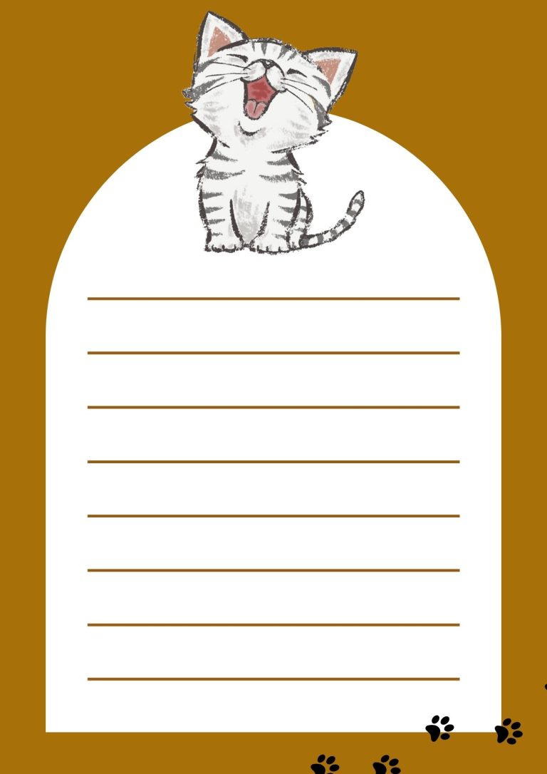 40 Free Printable Note Pages - Printaboles