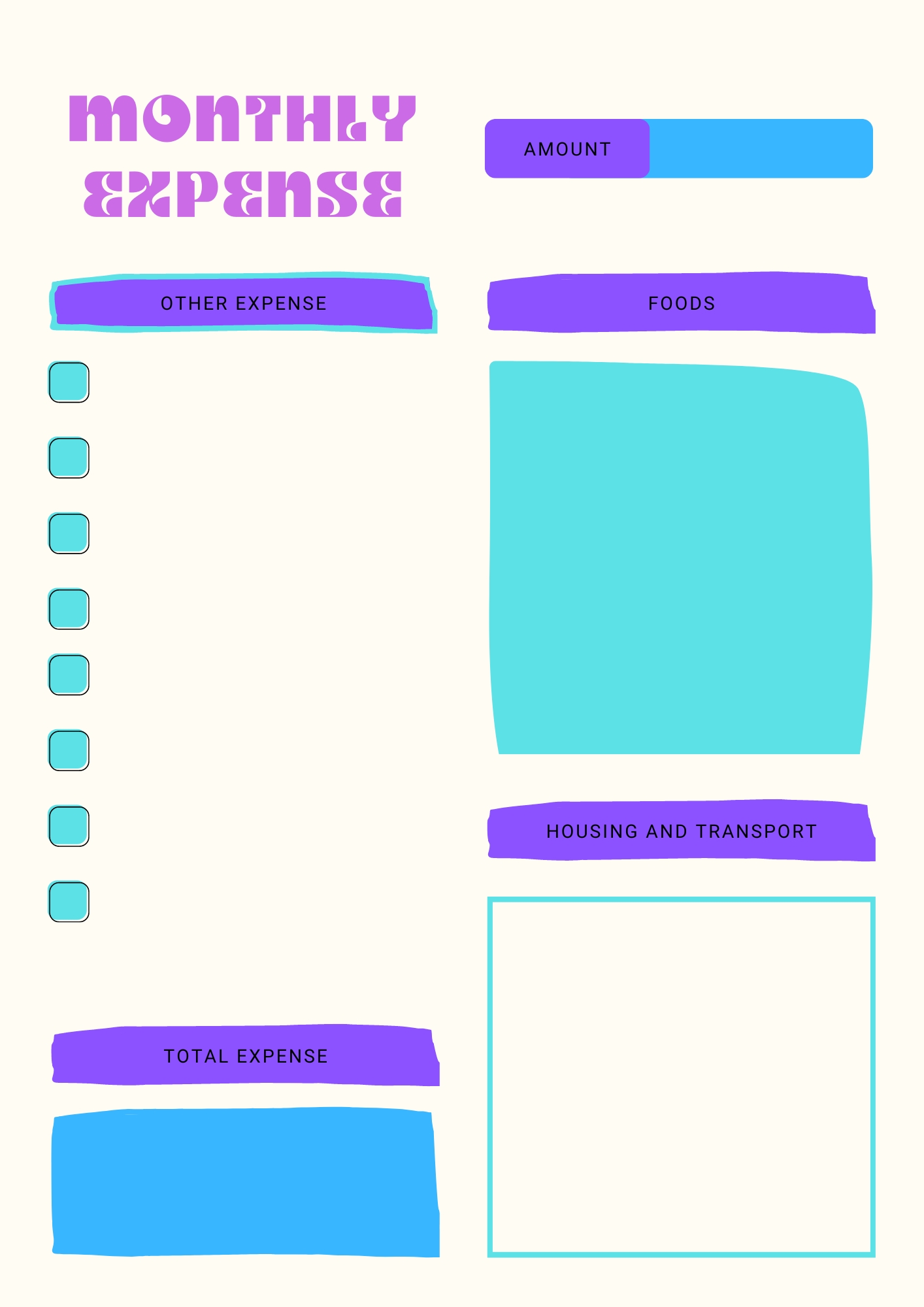 40 Free Printable Expense Trackers - Printaboles