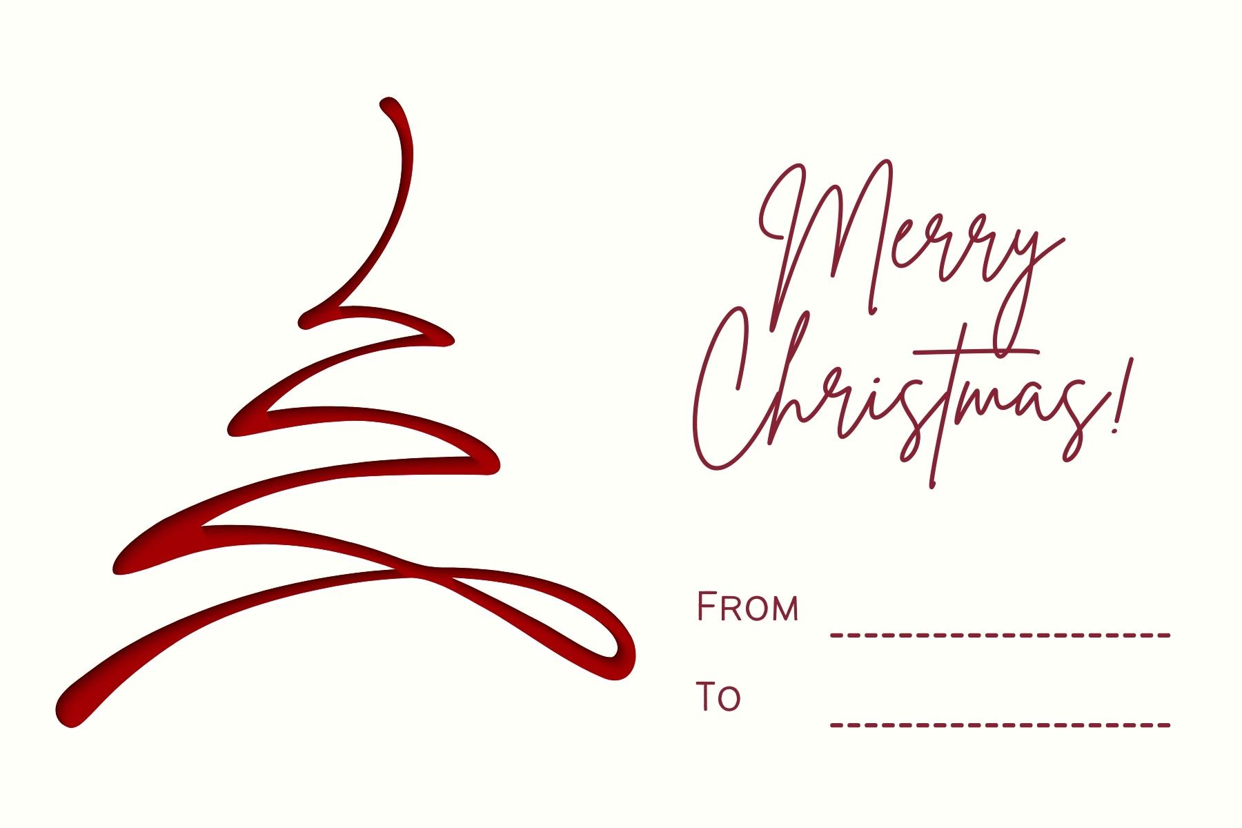 40 Free Printable Colorful Christmas Gift Tags - Printaboles