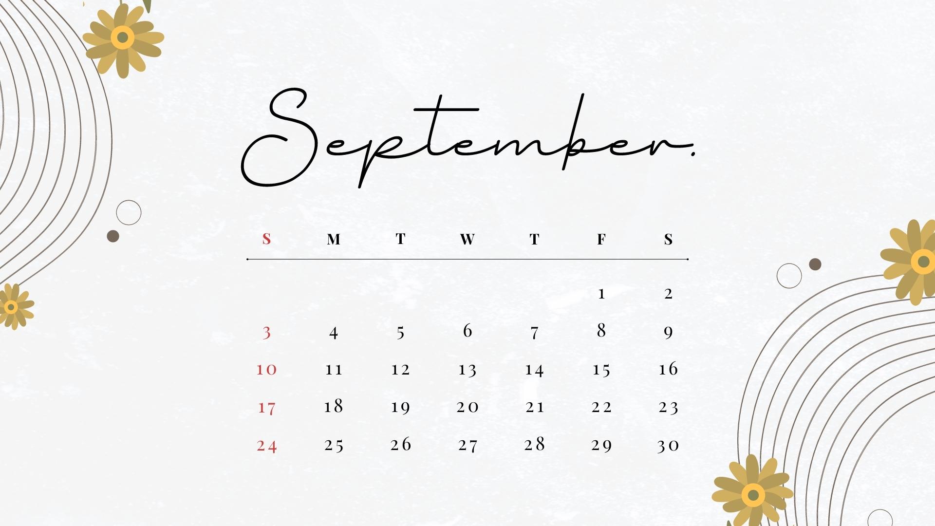 40 September 2023 Printable Calendars - Printaboles