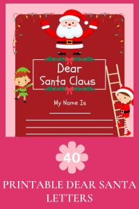 40 Free Printable Dear Santa Letters - Printaboles