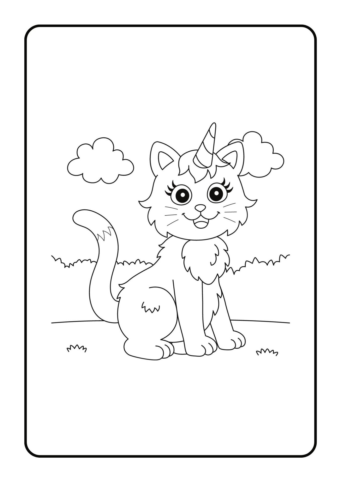 40 Free Printable Cat Coloring Pages - Printaboles