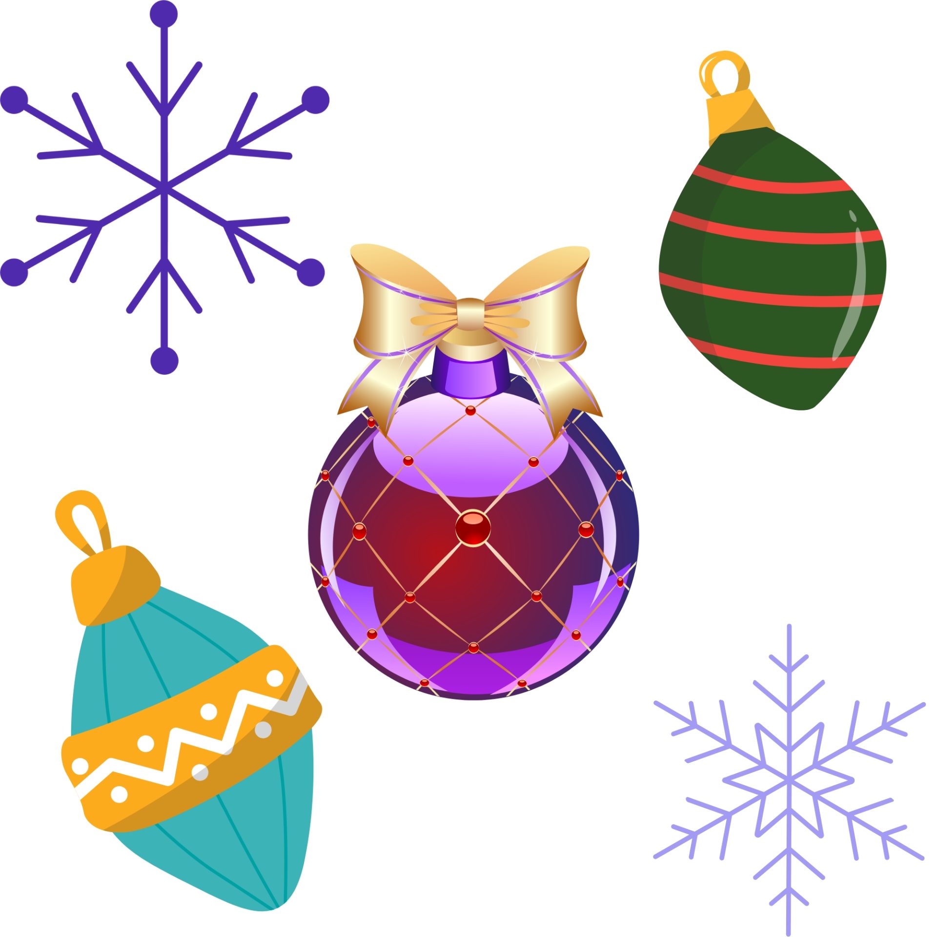 40 Free Printable Christmas Ornaments - Printaboles