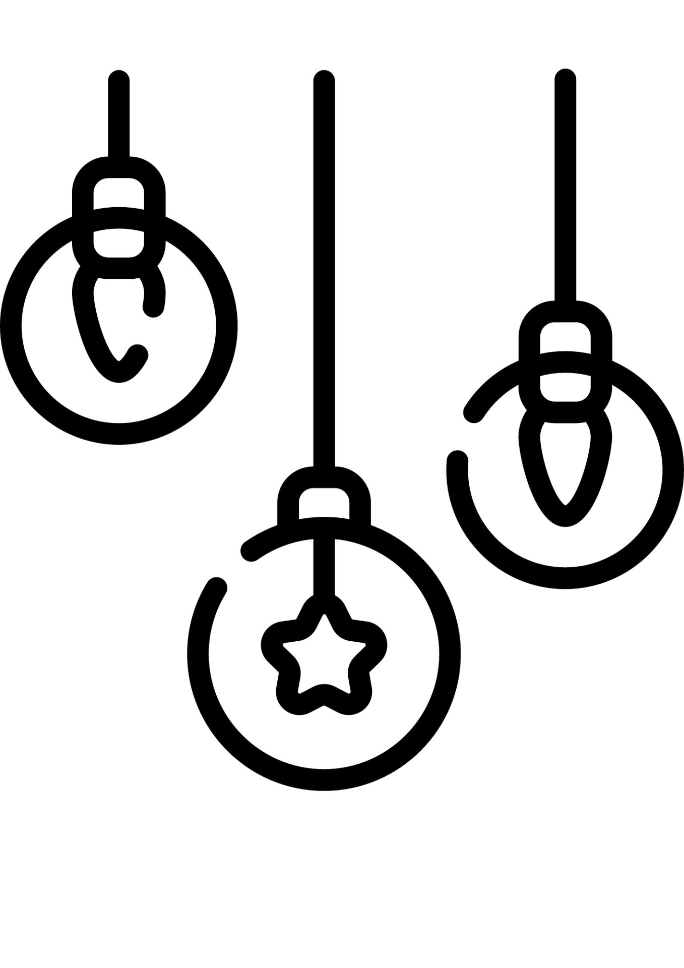 40 Free Printable Christmas Light Templates - Printaboles