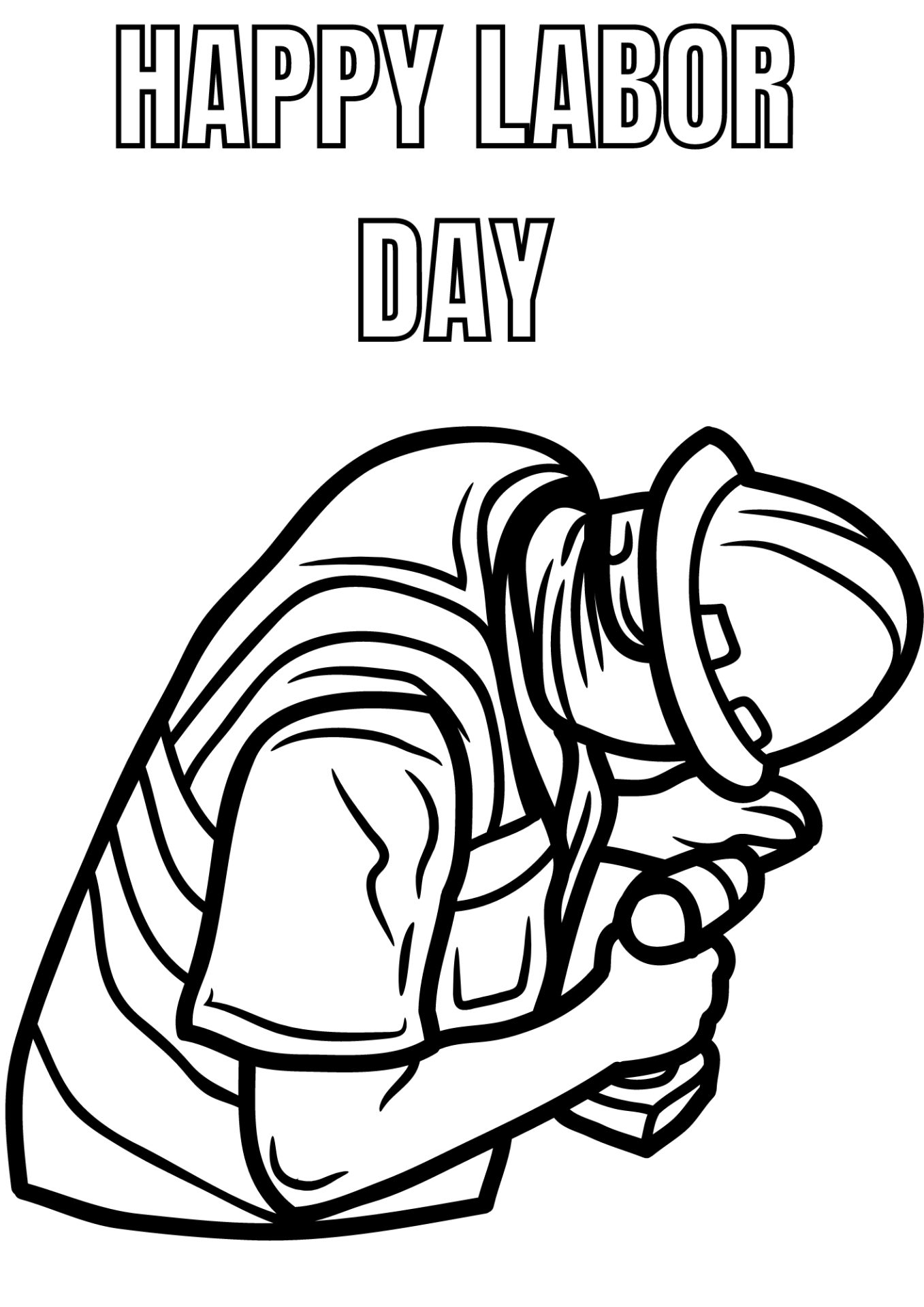 Labor Day Images | Free 40 Printables Coloring Templates