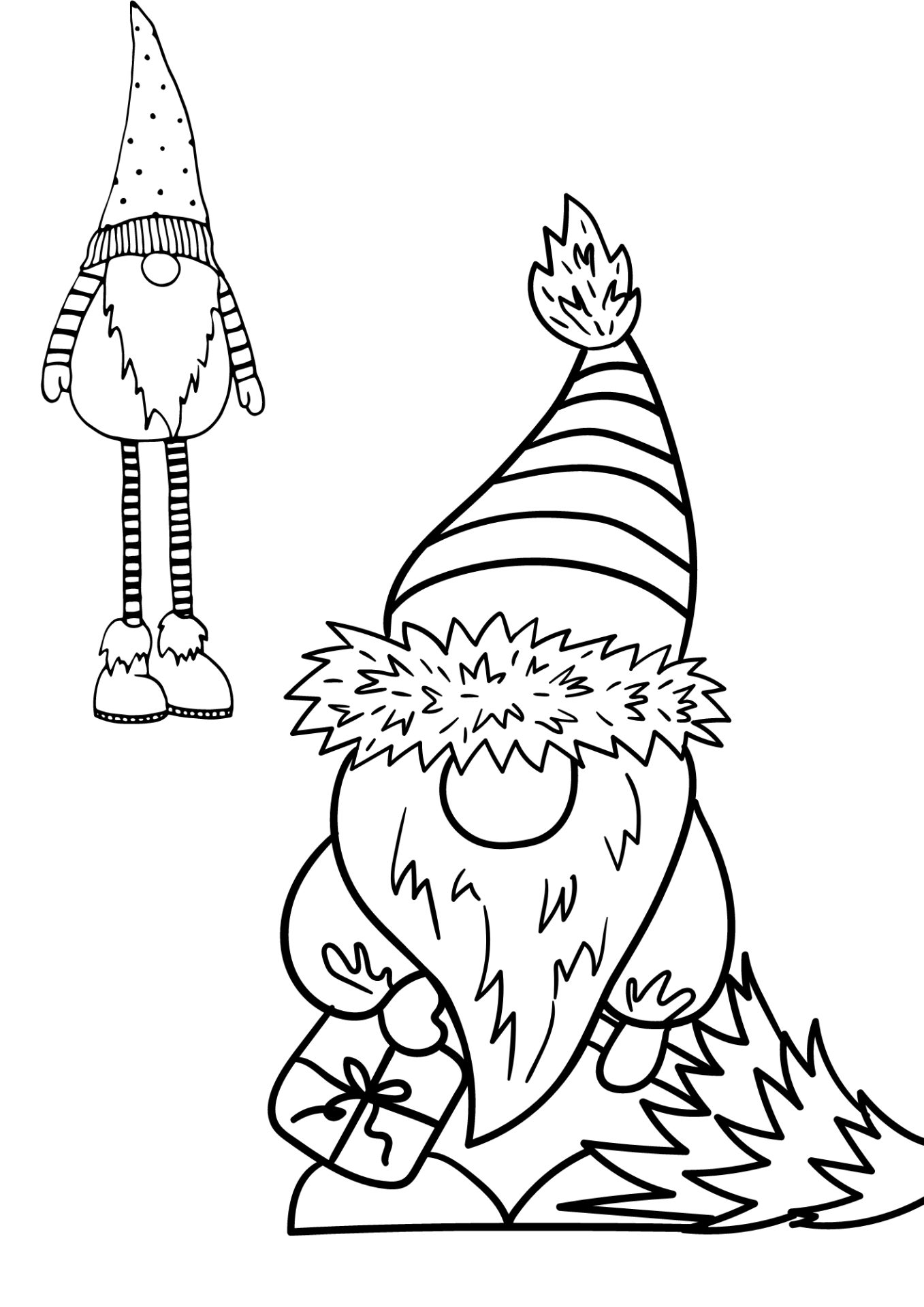 40 Free Printable Christmas Coloring Pages - Printaboles