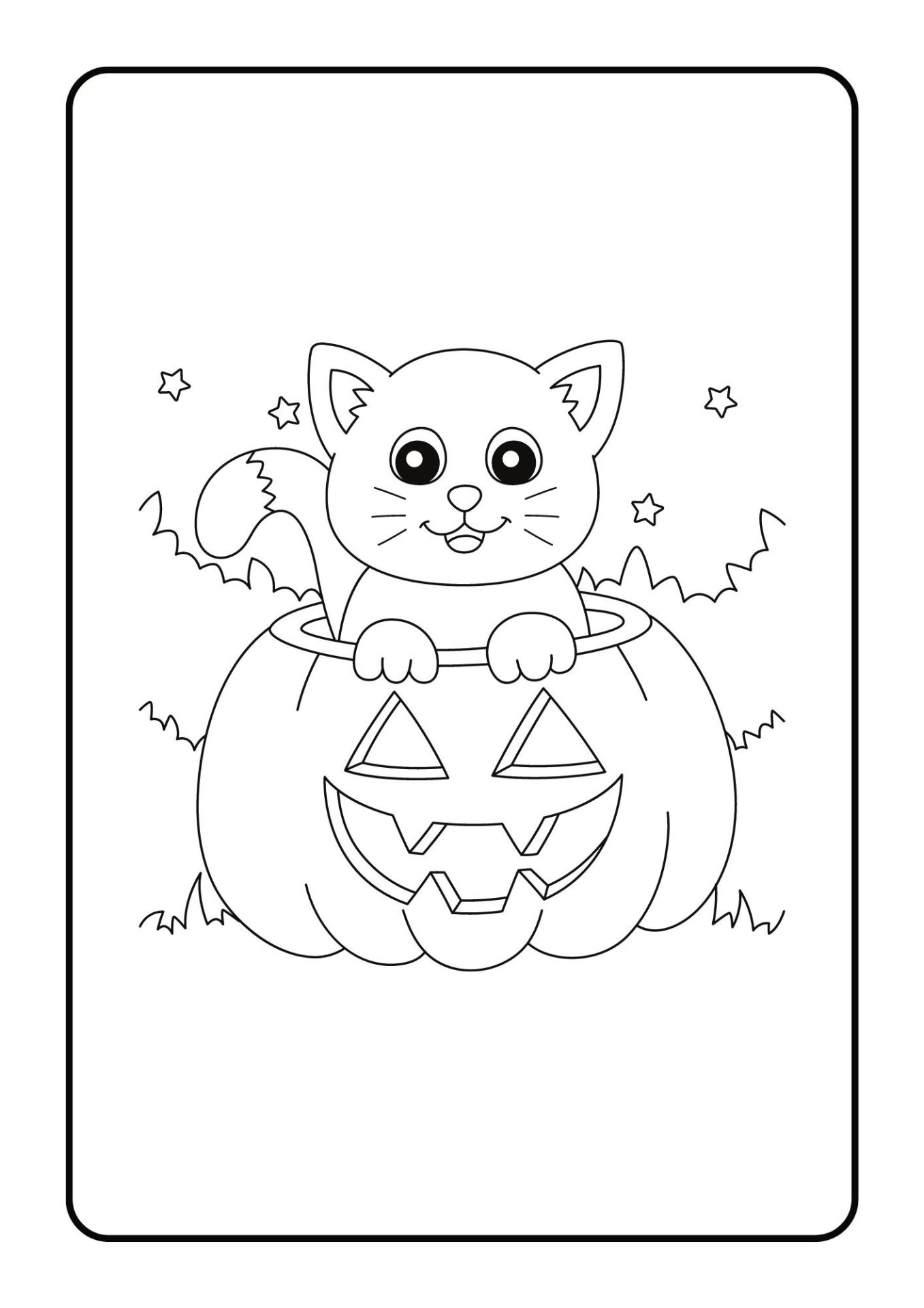 40 Free Printable Cat Coloring Pages - Printaboles