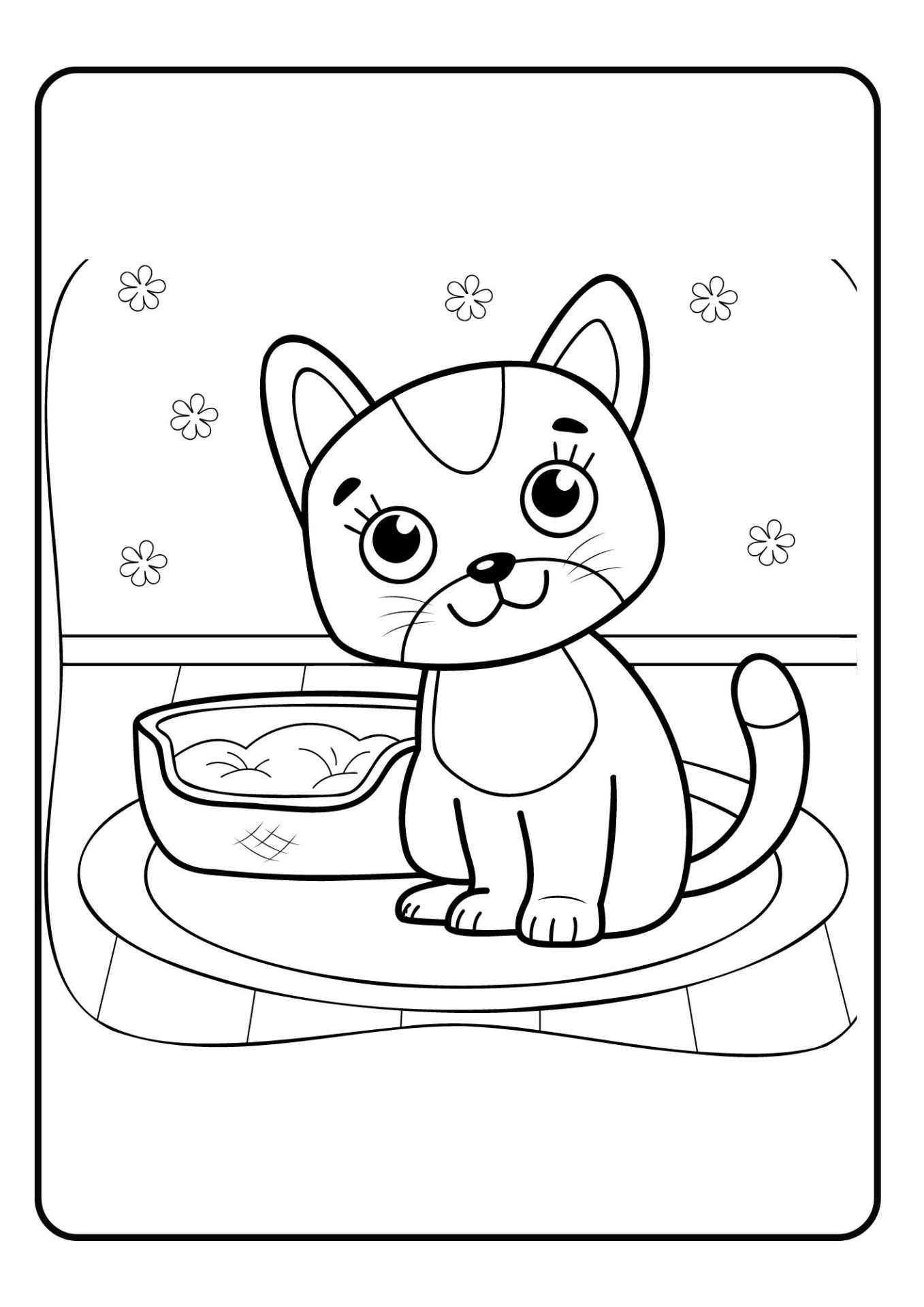 40 Free Printable Cat Coloring Pages - Printaboles