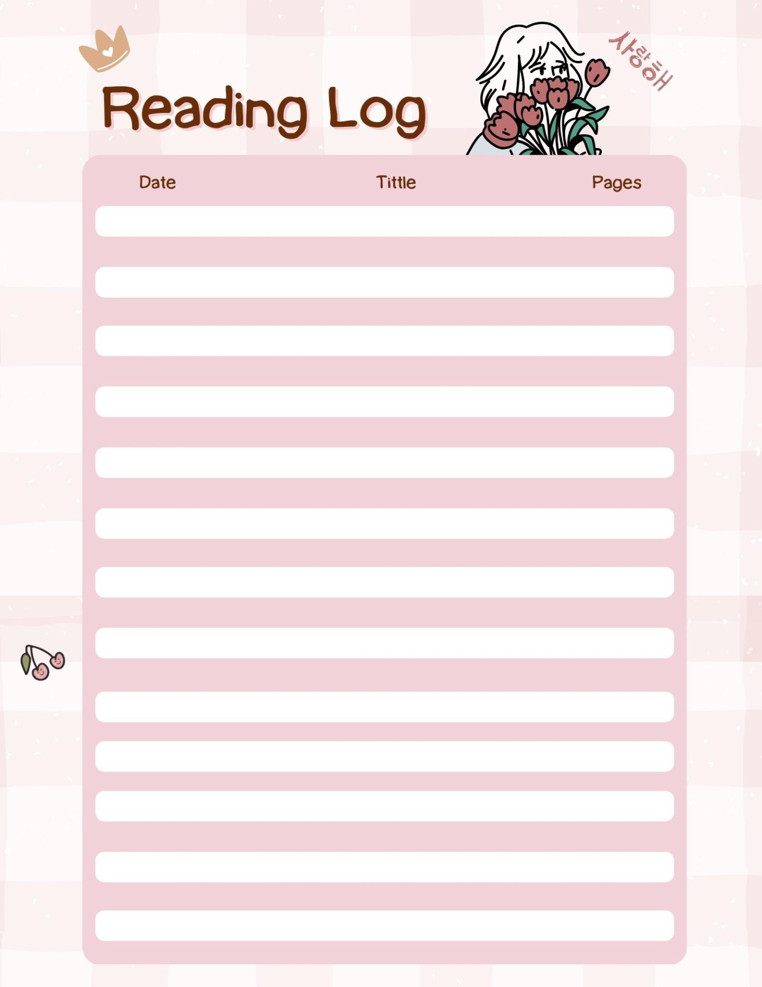 40 Free Printable Reading Logs - Printaboles