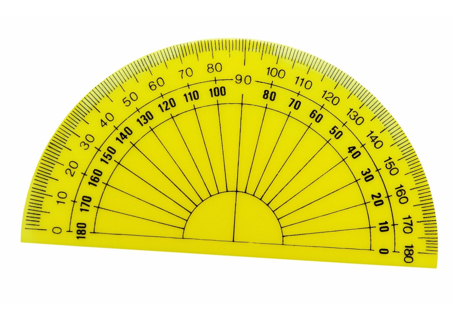 40 Free Printable Protractor Templates - Printaboles