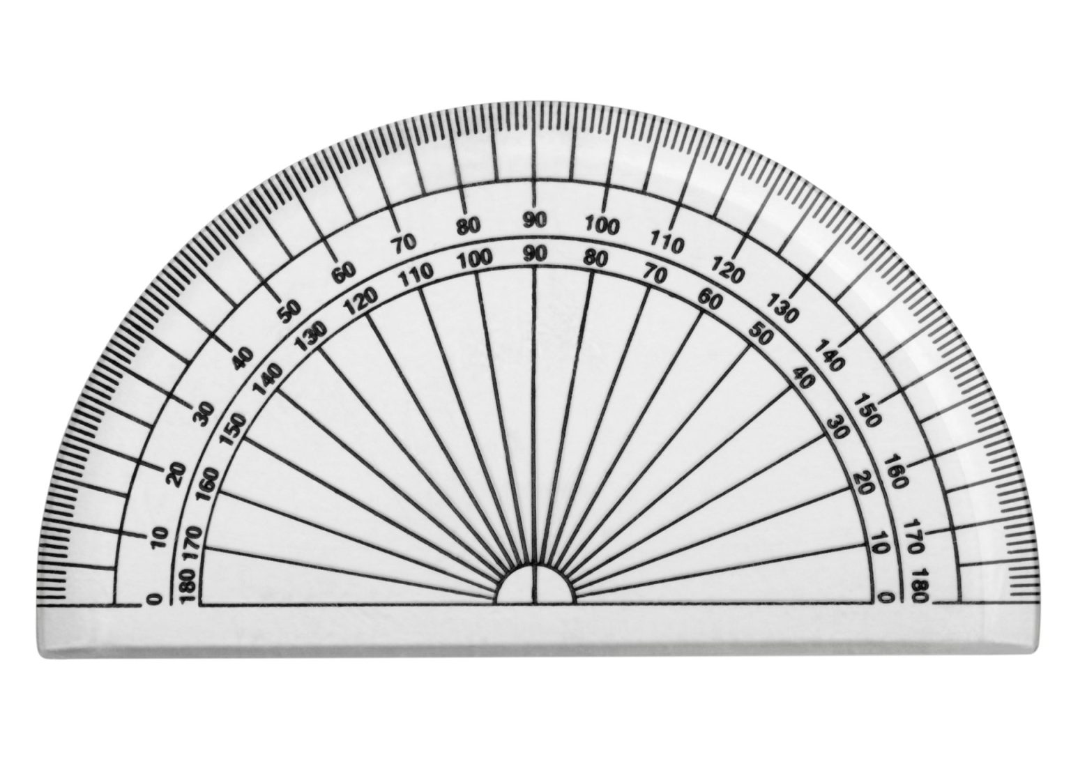 40 Free Printable Protractor Templates - Printaboles
