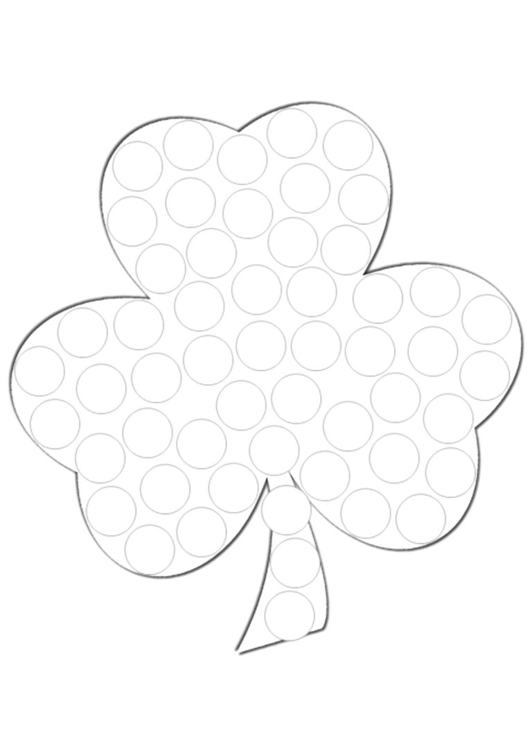 40 Free Printable Dot Marker Coloring Pages - Printaboles