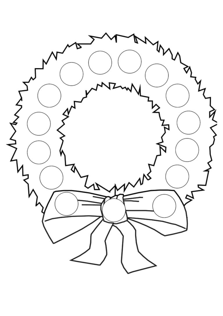 40 Free Printable Dot Marker Coloring Pages - Printaboles