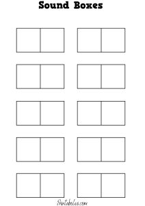 40 Free Printable Elkonin Boxes - Printaboles