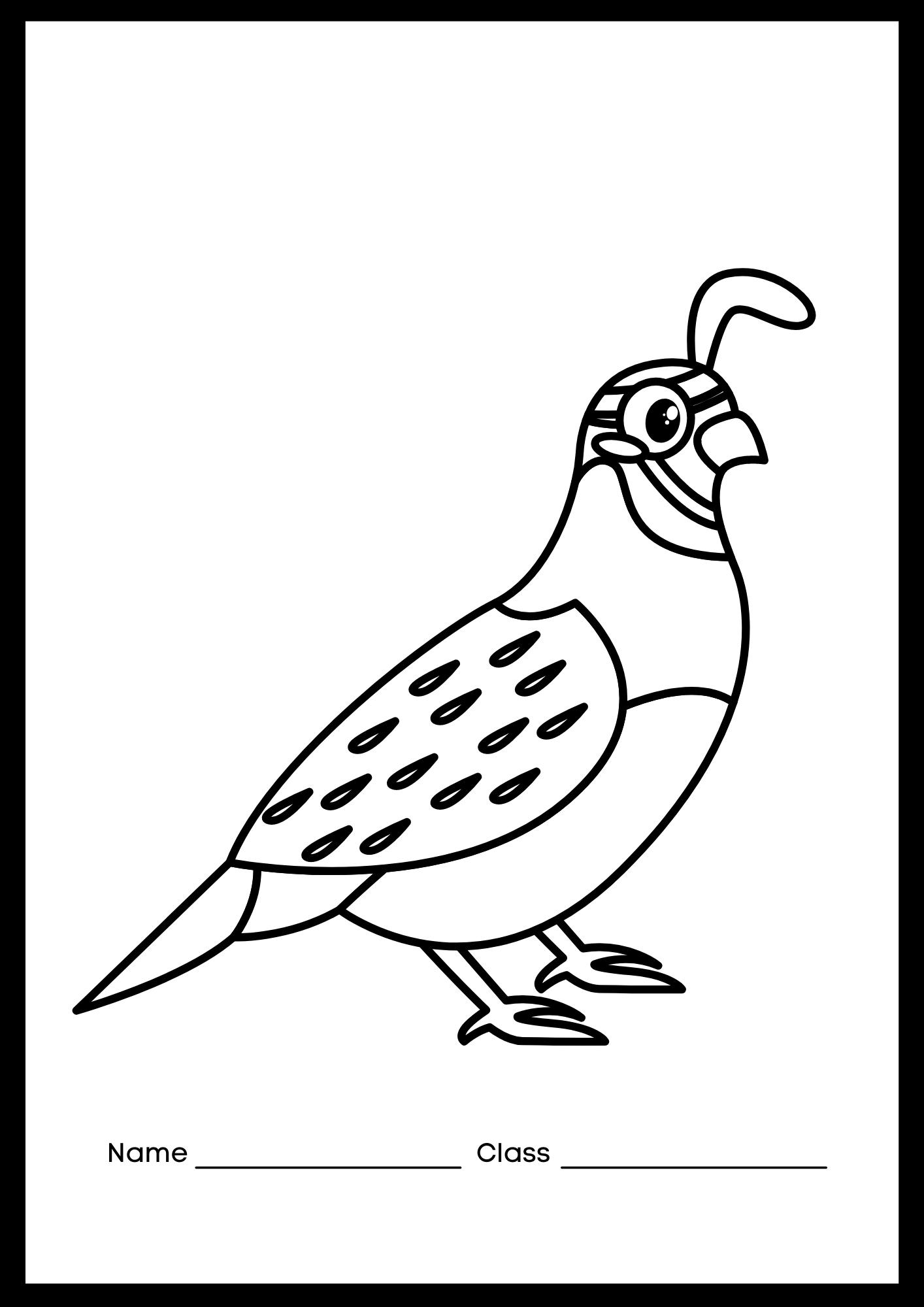 40 Free Printable Bird Coloring Pages - Printaboles