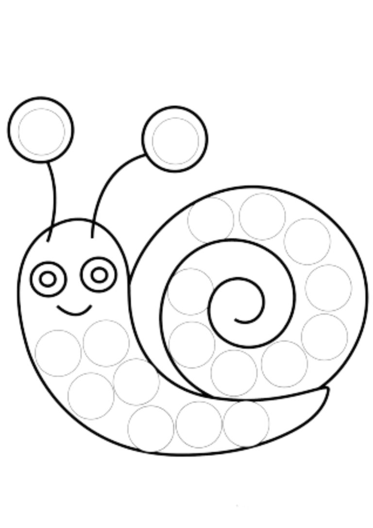 40 Free Printable Dot Marker Coloring Pages - Printaboles