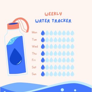 40 Free Printable Water Trackers - Printaboles