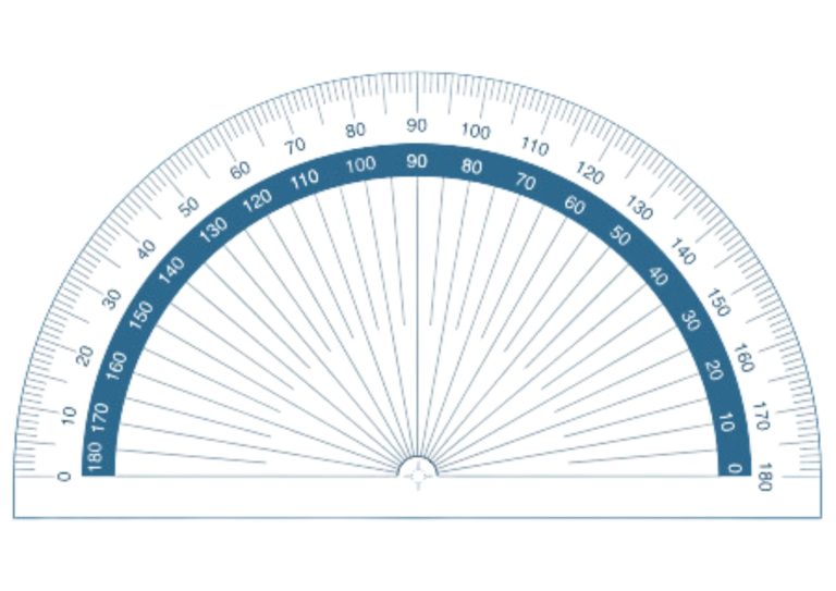 40 Free Printable Protractor Templates - Printaboles